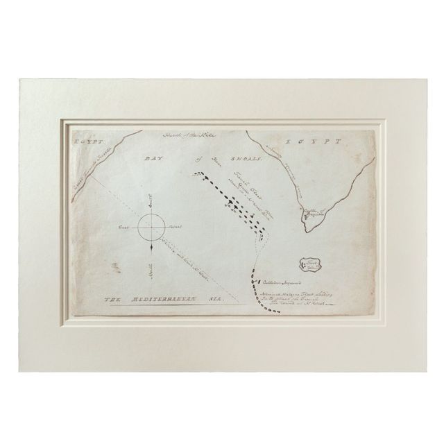 HMS Zealous: Plan of the Battle of the Nile - 1 Artwork, Bio & Shows on ...