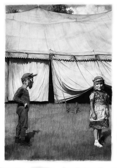 Scott Hunt | Behind the Tent (2010) | Artsy