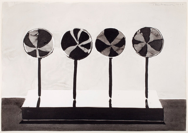 Classic Wayne Thiebaud Confections Highlighted in Printed Form and ...