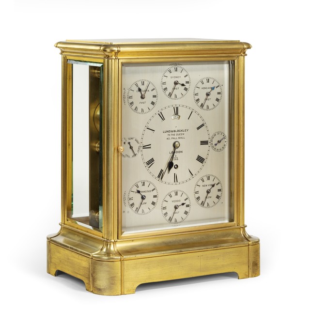 Lund & Blockley | A giant world time clock and perpetual calendar by ...