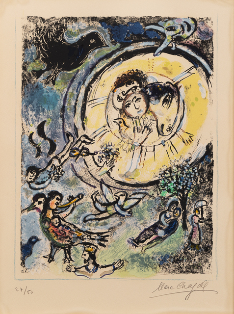 Marc Chagall | The Magic Flute III (1972) | Artsy