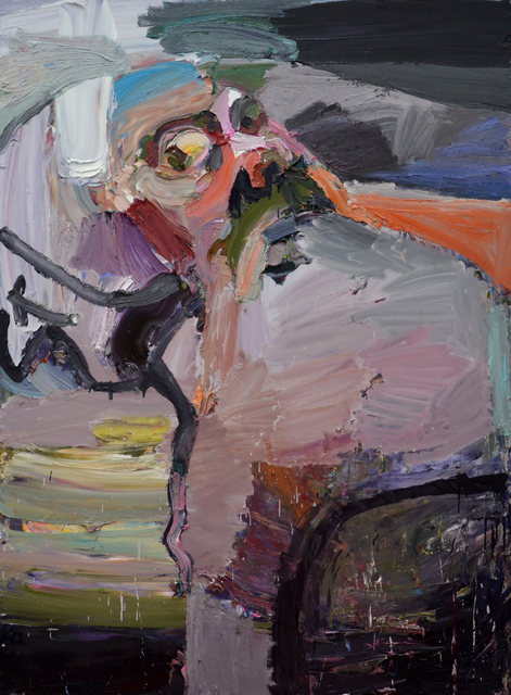 Ben Quilty | Self portrait, cloaked (2015) | Artsy