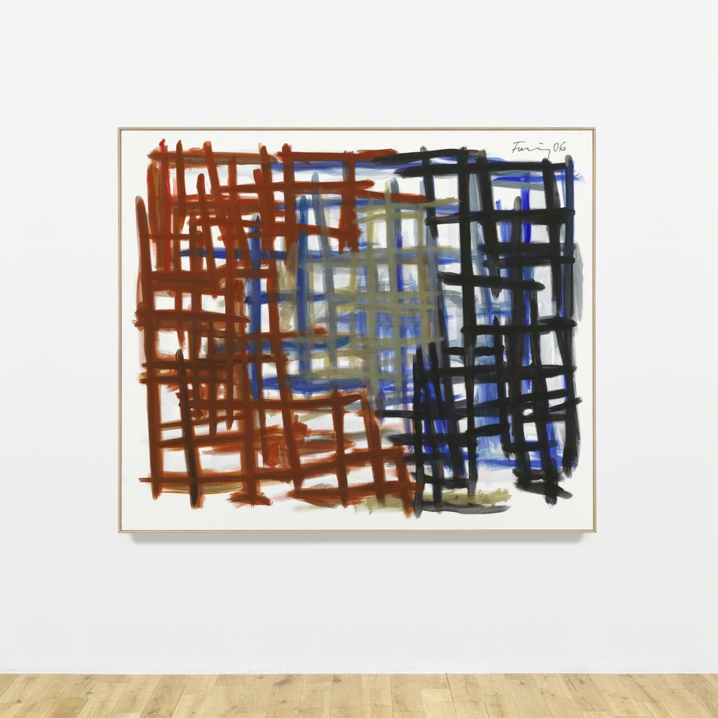 Günther Förg’s Grid Paintings Fuse the Geometries of Architecture and ...