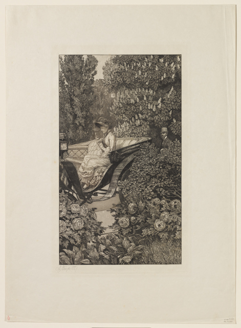 Max Klinger | First Encounter (1887) | Artsy