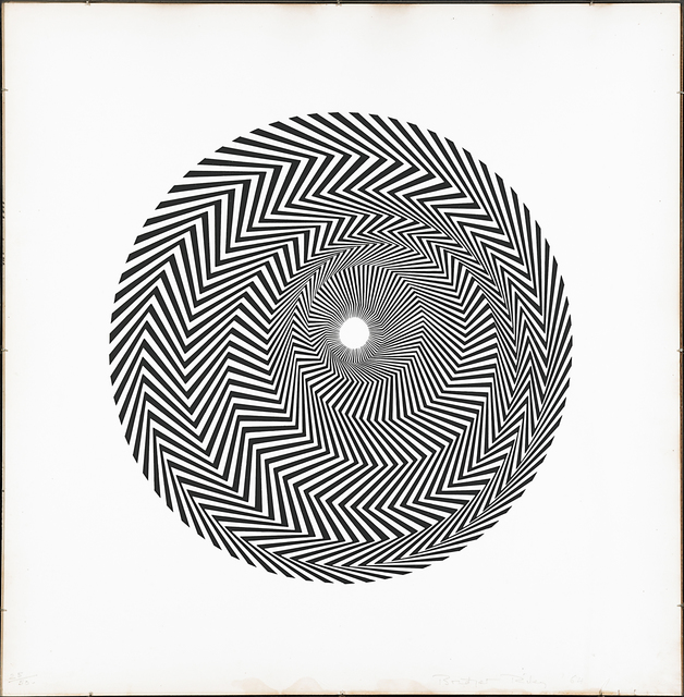 Bridget Riley | Untitled (Based on Blaze) (1964) | Artsy