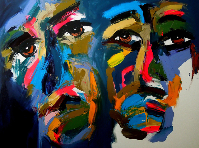 Harold Smith | Two Black Men (2020) | Artsy