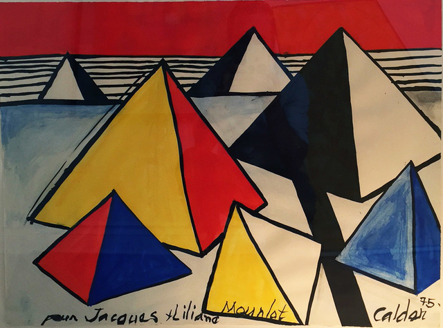 Alexander Calder | Untitled (pyramids) (1975) | Artsy