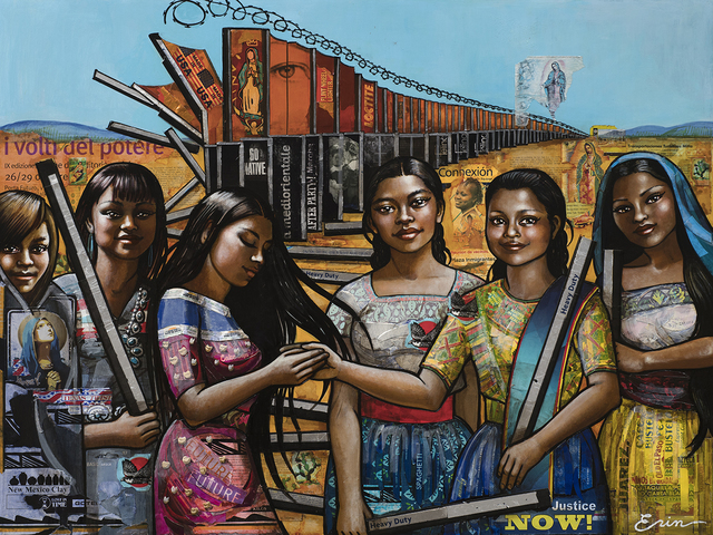 Erin Currier | American Women (Dismantling the Border) VI (After ...