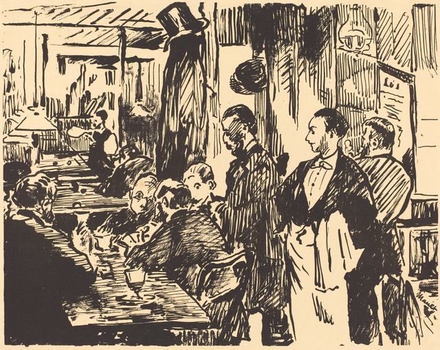Édouard Manet | At the Café (Au café) (1869) | Artsy