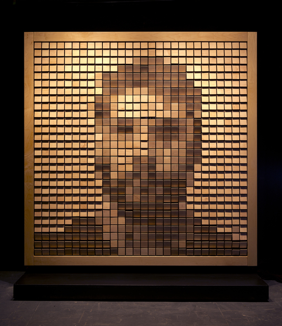 Daniel Rozin | Wooden Mirror (2014) | Available for Sale | Artsy