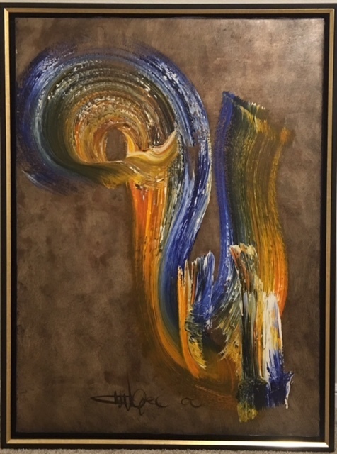 Ismail Gulgee | untitled - "Allah" (2000) | Available for Sale | Artsy