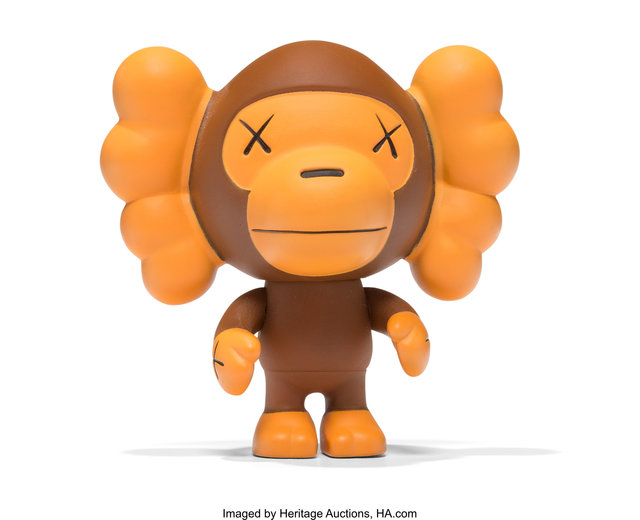 KAWS X BAPE | Baby Milo (Brown) (2005) | Artsy