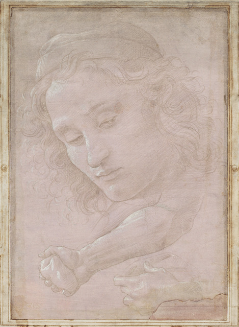 Sandro Botticelli | Head of a Youth Wearing a Cap; a Right Forearm with ...