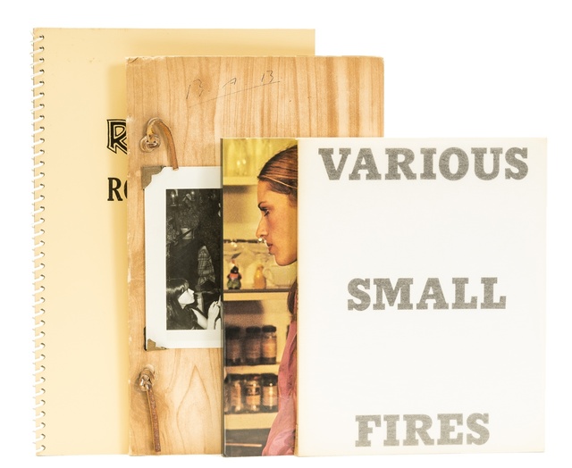Ed Ruscha | Business Cards; Hard Light; Various Small Fires; Royal Road ...