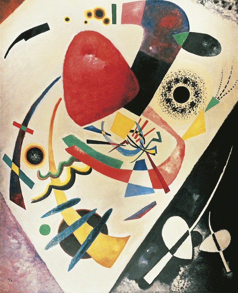 Wassily Kandinsky | Red Spot (1921) | Artsy