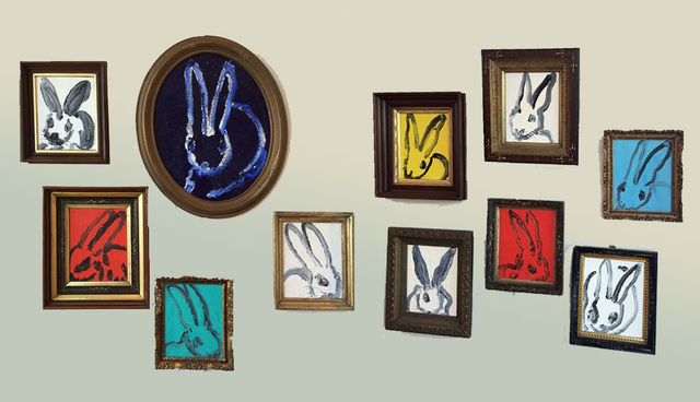 Hunt Slonem | small Bunny paintings (new and always changing-inquire to ...