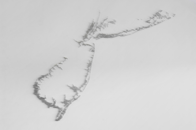 Maya Lin | Pin River—Sandy (2013) | Artsy