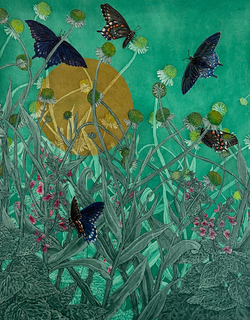 Julia Lucey | Pipevine Swallowtails (2021) | Artsy