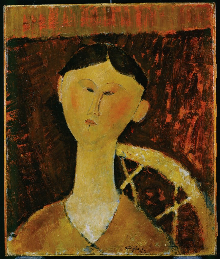 Amedeo Modigliani | Portrait of Mrs. Hastings (1915) | Artsy