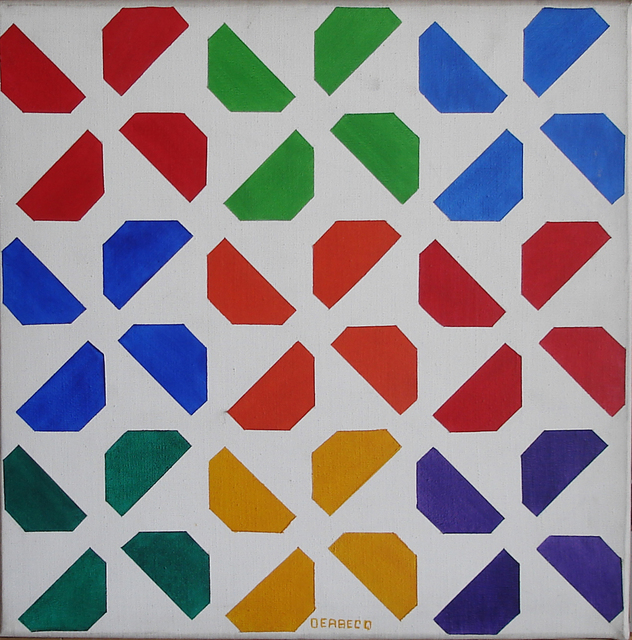 Germaine Derbecq | Pintura múltiple. Serie no 5 (1970) | Available for ...