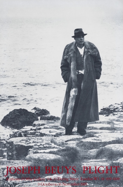 Joseph Beuys | Plight, Poster for the Antony D'Offay Gallery | Artsy