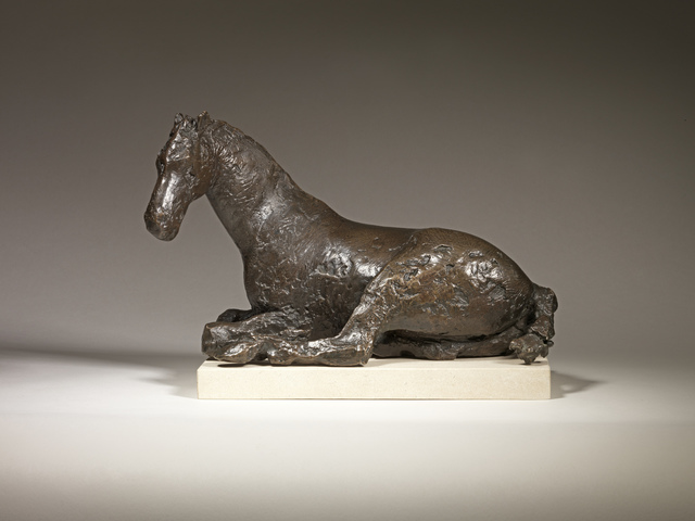 Elisabeth Frink | Lying down Horse (1978) | Artsy