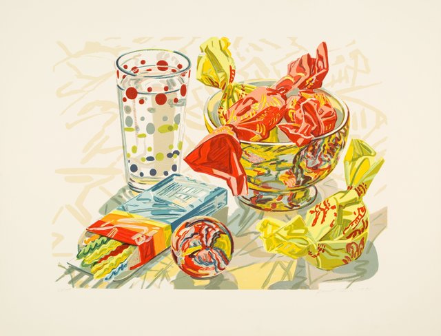 Janet Fish | Still Life with Candy (1991) | Artsy