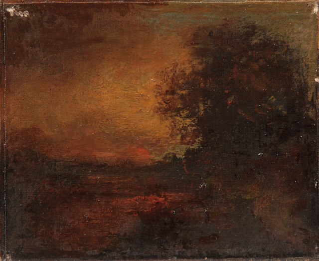 George Inness | Sunset | Artsy