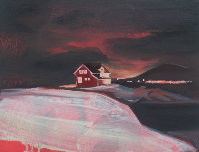 Catherine Knight | Hrisey, 22.45, oil on board, 18 x 24cm (2016) | Artsy