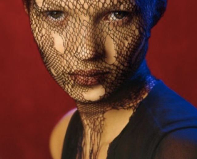 Albert Watson | Kate Moss Veil (color) (1993) | Available for Sale | Artsy
