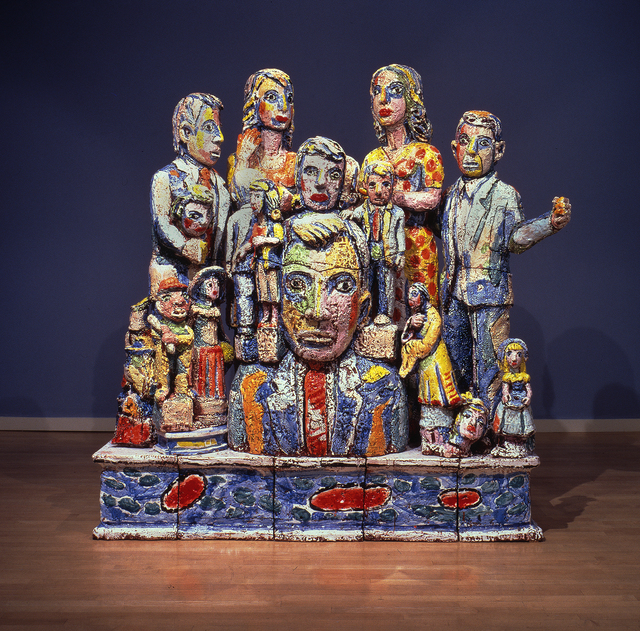 Viola Frey | Family Portrait (1995) | Artsy