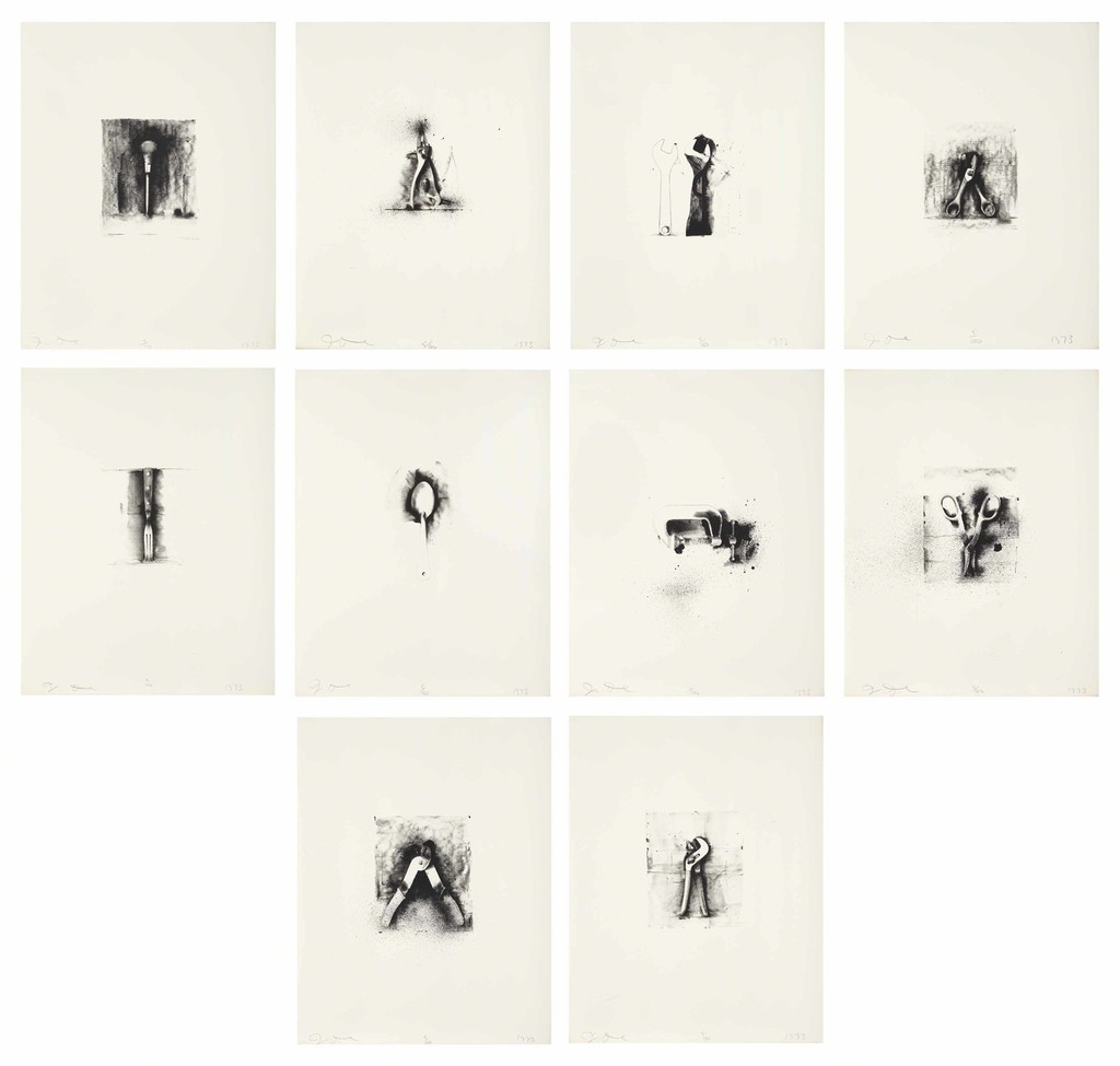 Jim Dine | Ten Winter Tools (1973) | Artsy
