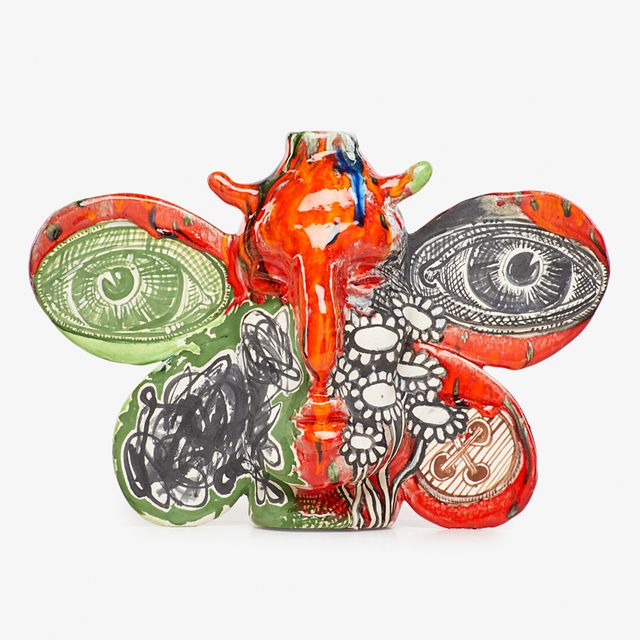Michael Lucero | Untitled sculpture (Butterfly Man) | Artsy