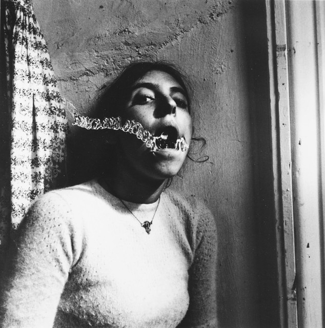 Francesca Woodman | Self Portrait, talking to Vince, Providence, Rhode ...