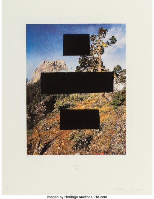 Ed Ruscha | Set of 6 works from Country Cityscapes (2001) | Artsy