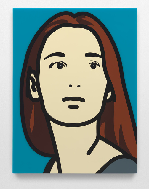 "Julian Opie: portraits" | Artsy