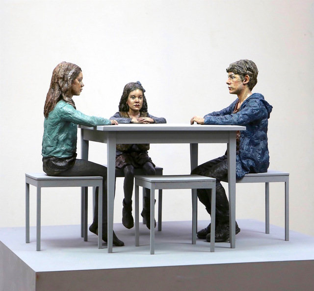 Sean Henry | The Dinner table (2015) | Artsy