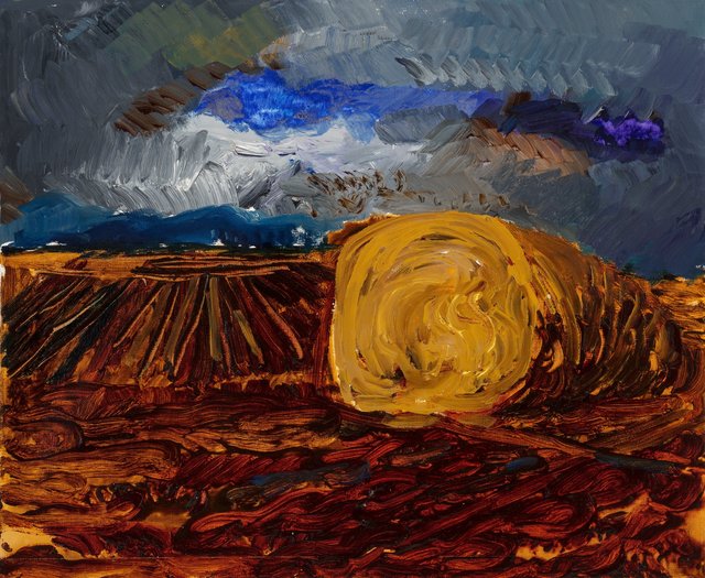 Rainer Fetting | Strohballen (1986) | Artsy