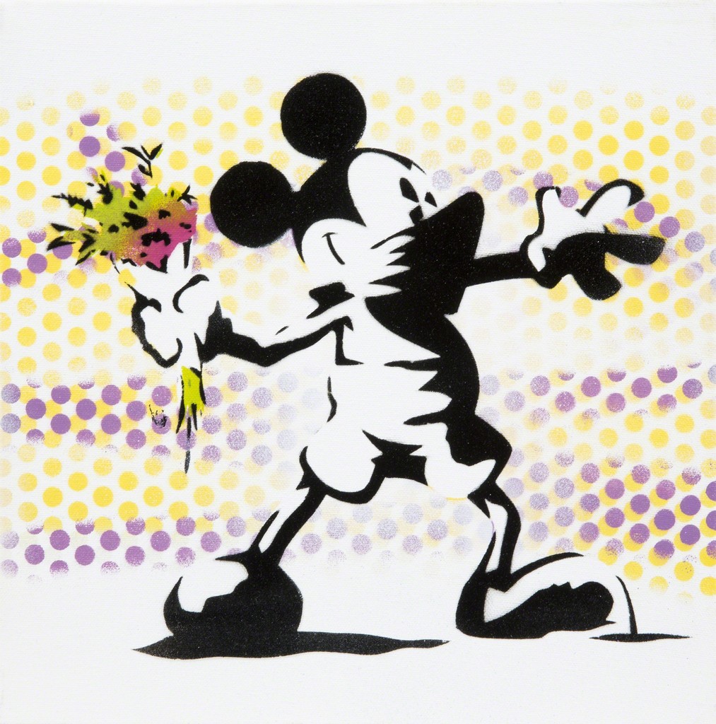 Eyesaw | Mickey Mouse Banksy (2014) | Artsy