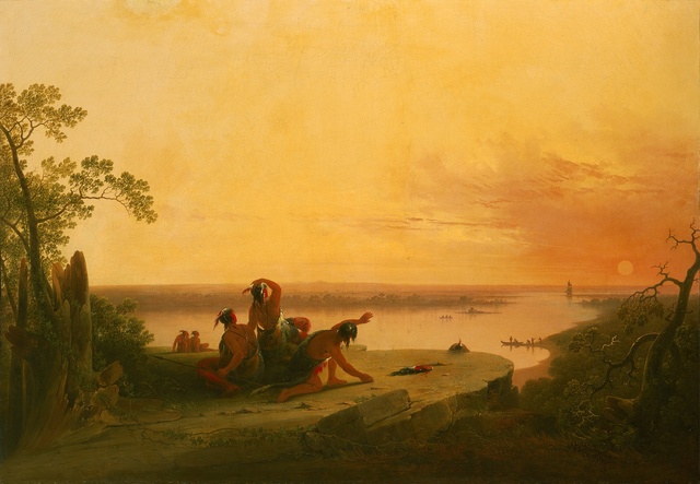 Joshua Shaw | The First Ship (circa 1840-1850) | Artsy