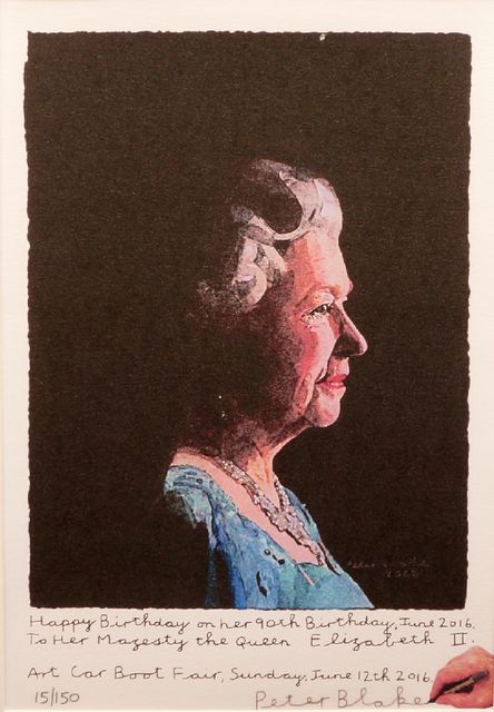 Sir Peter Blake, R.A. | To Her Majesty, Queen Elizabeth II (2016) | Artsy