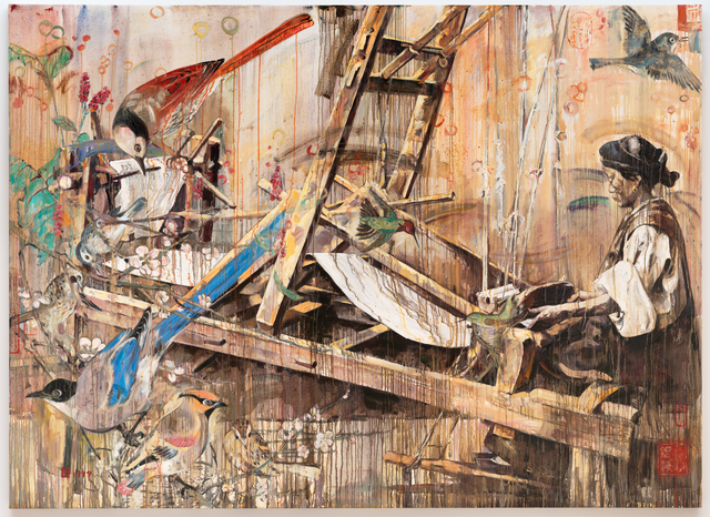 Hung Liu 刘虹 | Loom (1999) | Artsy