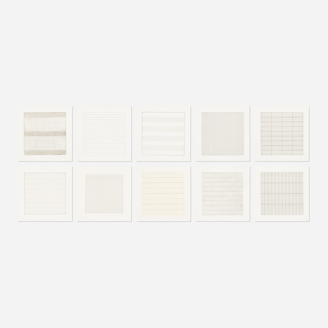 Agnes Martin | Paintings and Drawings: Stedelijk Museum Portfolio (ten ...