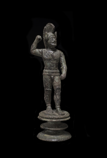 Ancient | Etruscan bronze warrior from a candelabra (Mid 5th century BC ...
