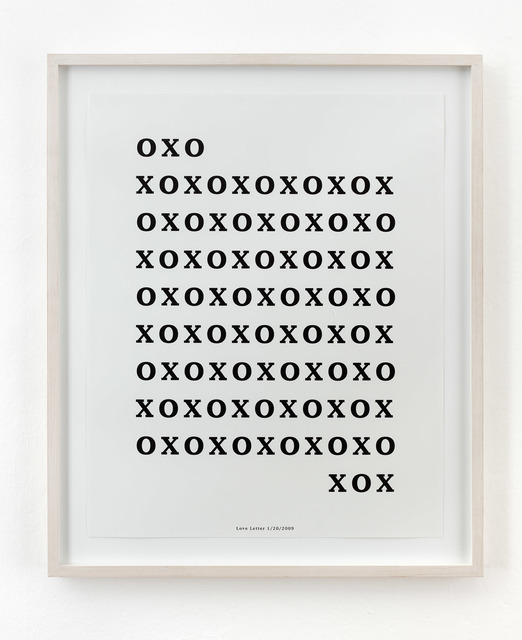 Kay Rosen | Love Letter (2009) | Artsy