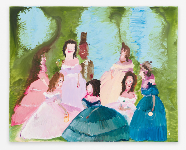 Genieve Figgis | Ladies chatting | Artsy