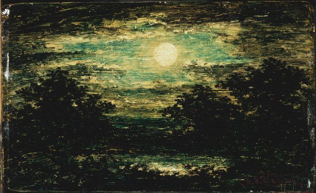 Ralph Albert Blakelock | Moonlight (Between 1885-95) | Artsy