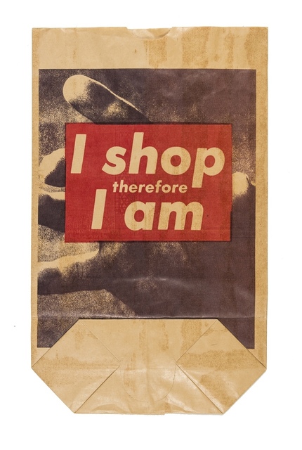 Barbara Kruger | I Shop Therefore I Am (1990) | Artsy