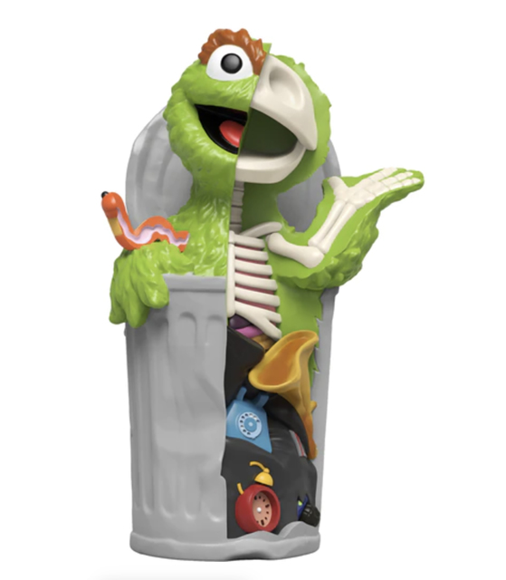 Jason Freeny | 'XXRAY Plus: Oscar the Grouch' (2020) | Artsy