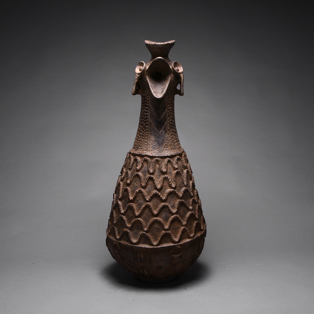 Unknown African | African Pottery Figure (c. 19th -20th century ...